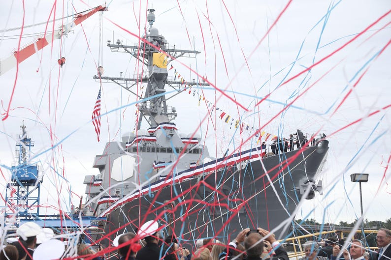 Uss Carl M Levin Destroyer Ship Glossy Poster Picture Photo Print ...