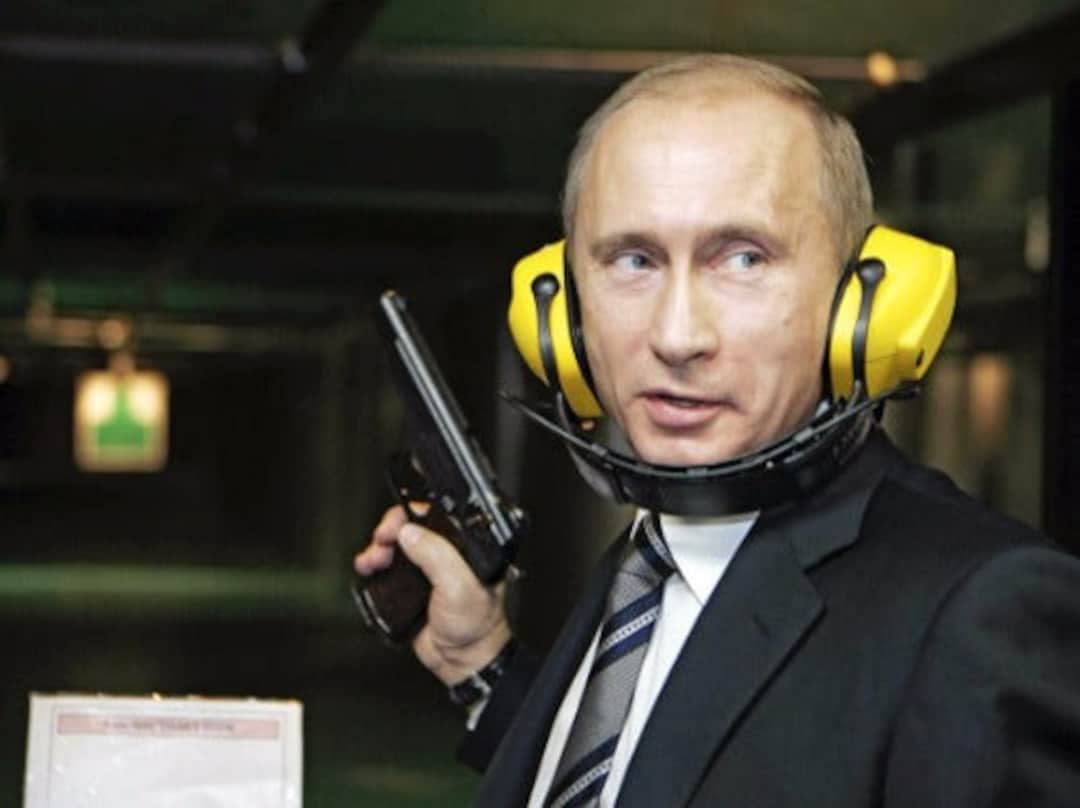 VLADIMIR PUTIN PISTOL Glossy Poster Picture Photo Banner - Etsy