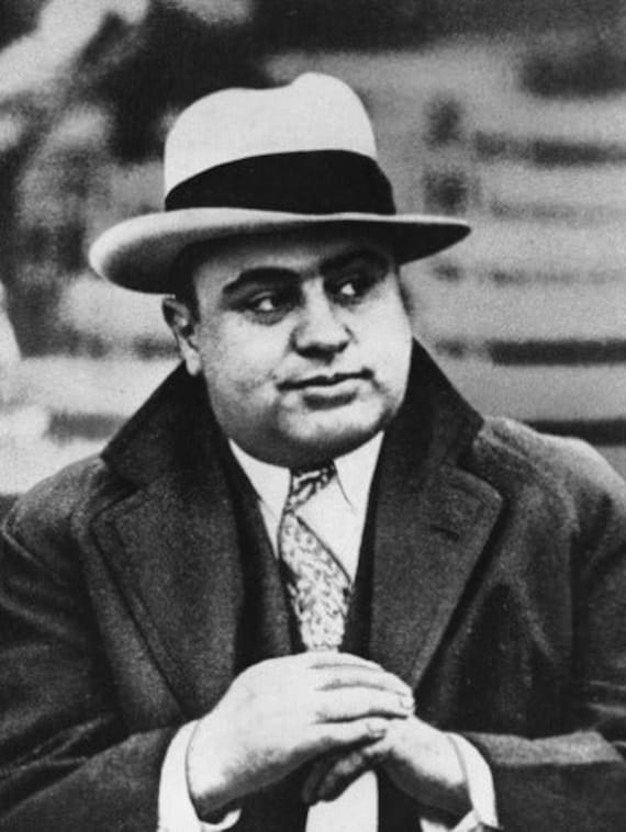 AL CAPONE GLOSSY Poster Picture Photo Print Banner Alphonse - Etsy