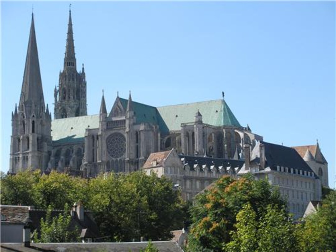 Chartres Cathedral Glossy Poster Picture Photo French France Christian ...