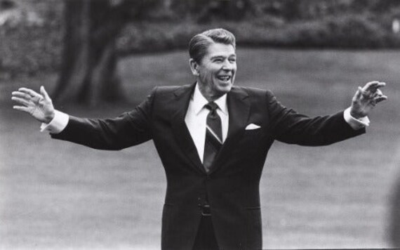 RONALD REAGAN GLOSSY Poster Picture Banner Print Photo Usa - Etsy