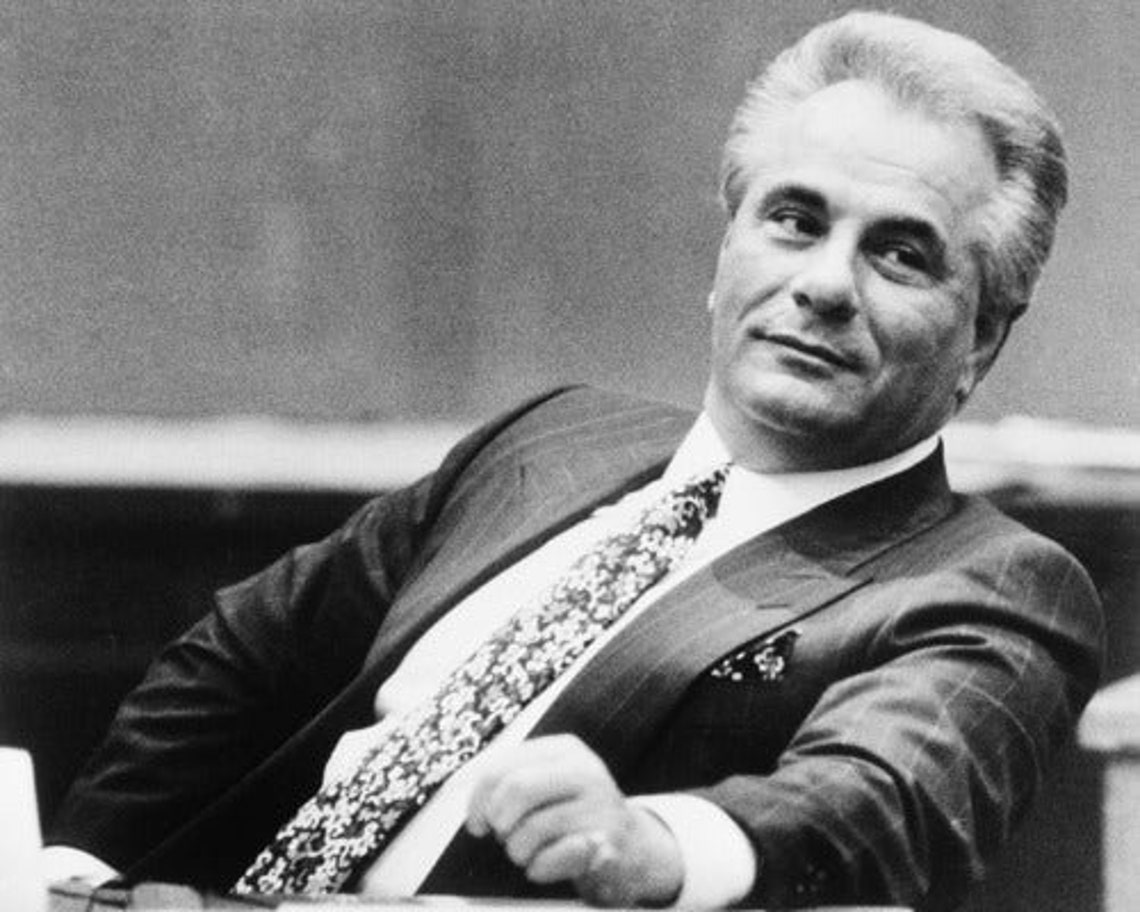 JOHN GOTTI GLOSSY Poster Picture Photo Banner Gambino Mob - Etsy