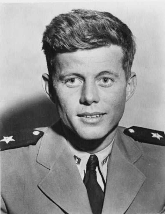 JOHN F KENNEDY YOUNG Glossy Poster Picture Banner Print Photo - Etsy
