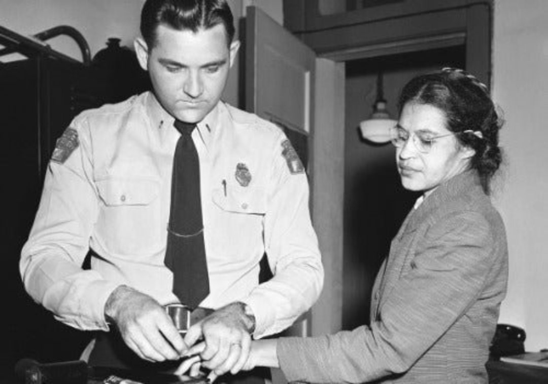 ROSA PARKS FINGERPRINTING Glossy Poster Picture Photo Banner - Etsy