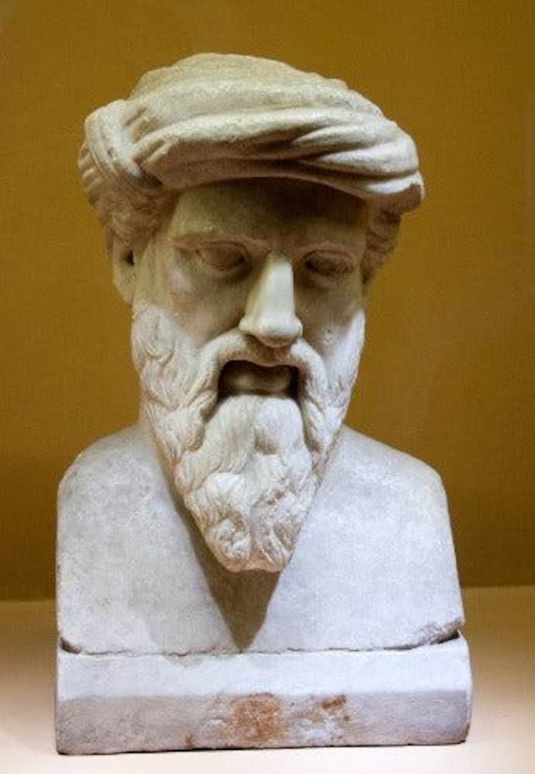 Pythagoras of Samos Statue Glossy Poster Picture Banner Print Photo ...