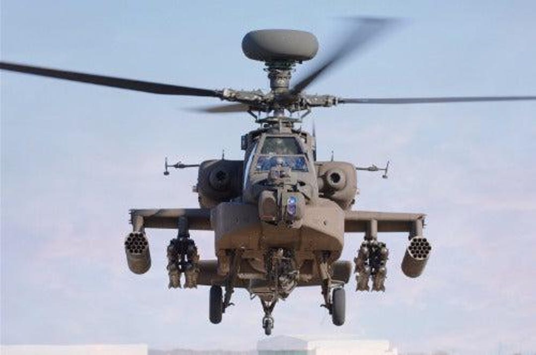 Apache Attack Helicopter Poster Picture Photo Banner Boeing Ah64 Usa ...