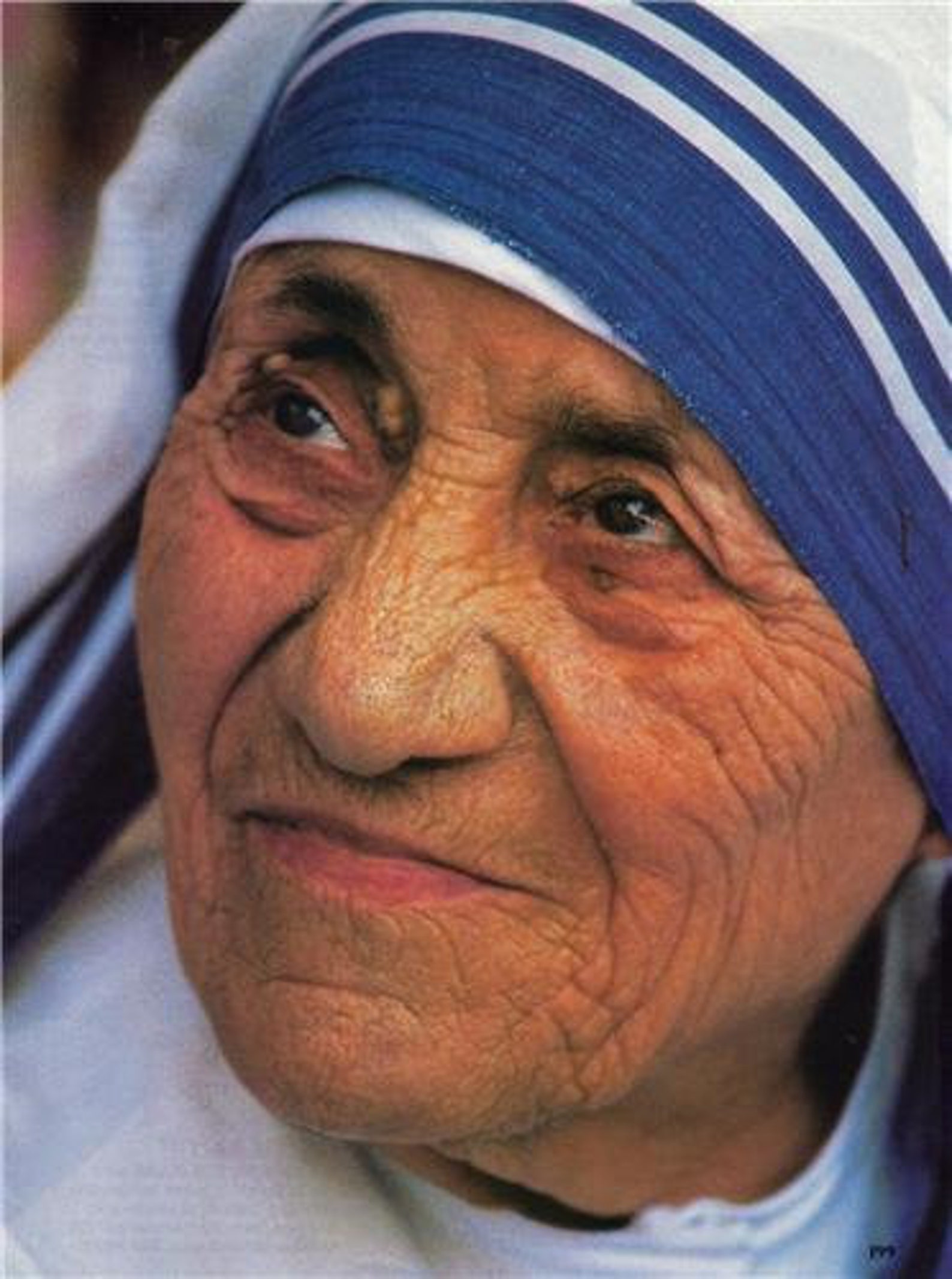 MOTHER TERESA GLOSSY Poster Picture Photo Theresa Nun Catholic Calcutta ...