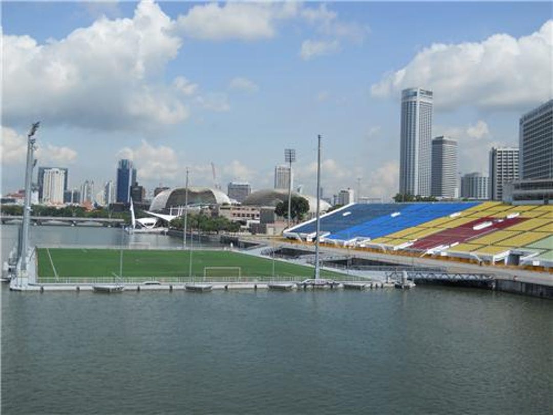 Marina Bay Floating Stadium Glossy Poster Picture Photo Soccer ...
