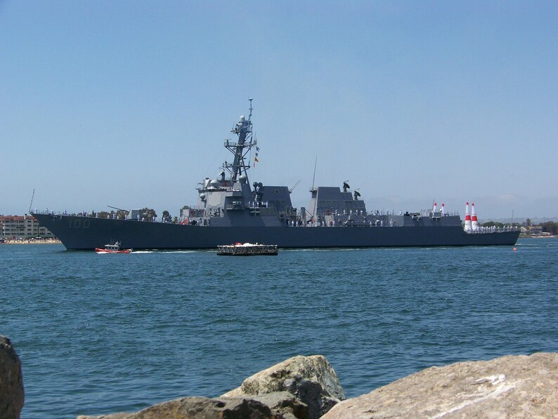 Uss Kidd Ddg-100 Destroyer Ship Glossy Poster Picture Photo Print ...