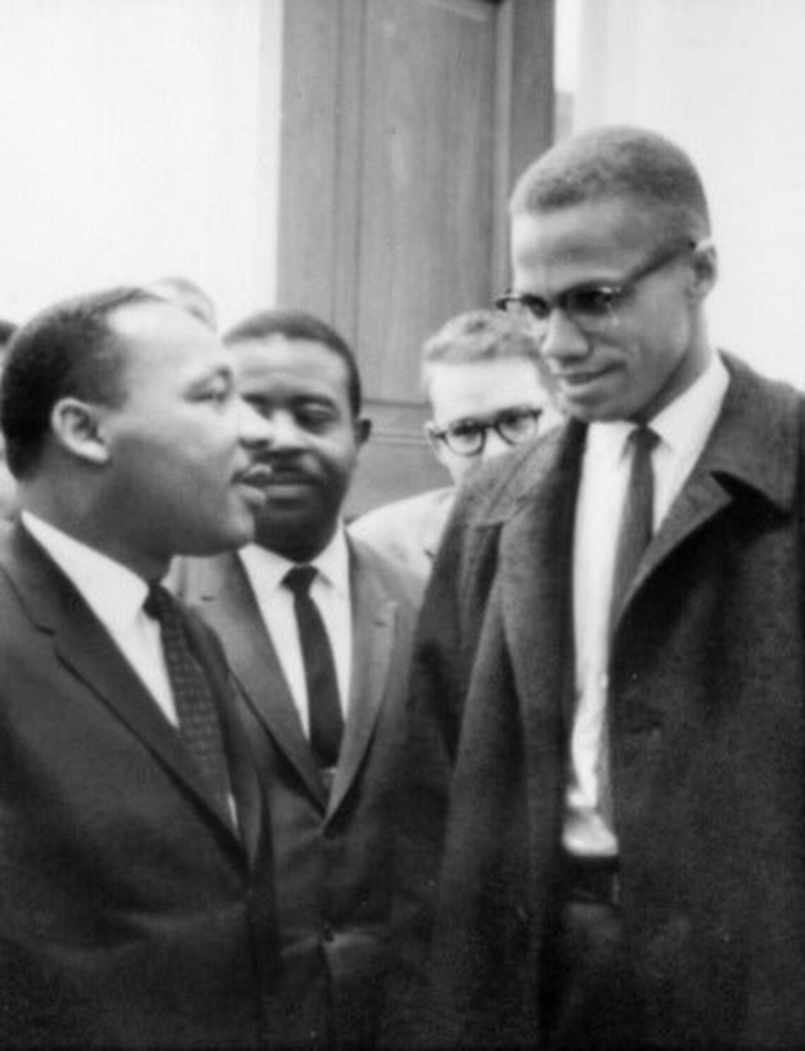 MARTIN LUTHER KING Jr Malcom X Glossy Poster Picture Photo Mlk Civil ...