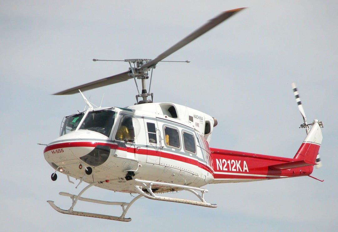 Bell 212 Helicopter Glossy Poster Picture Photo Print Banner Hey ...