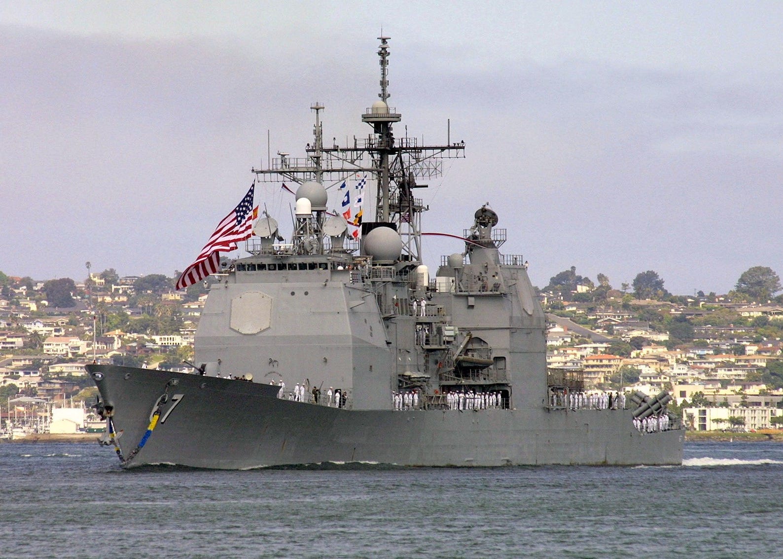 Uss Shiloh Cg-67 Ticonderoga Class Navy Ship Glossy Poster Picture ...