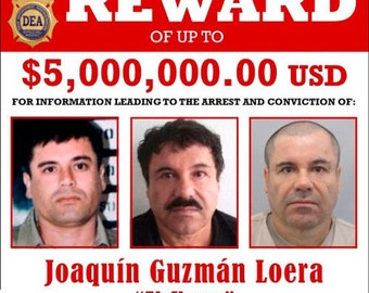 El Chapo Poster - Etsy