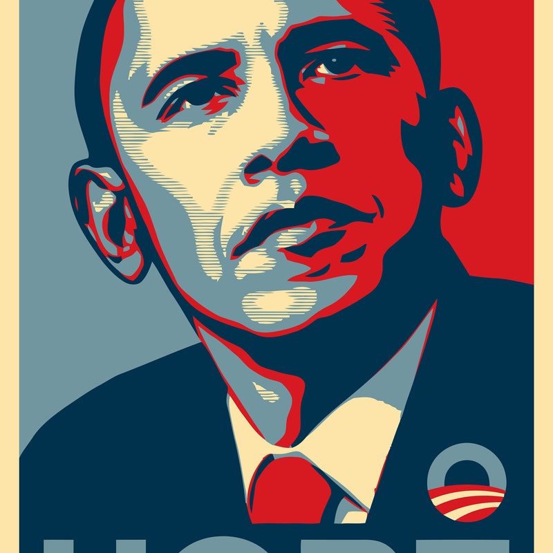 Barack Obama "hope" Poster - Etsy