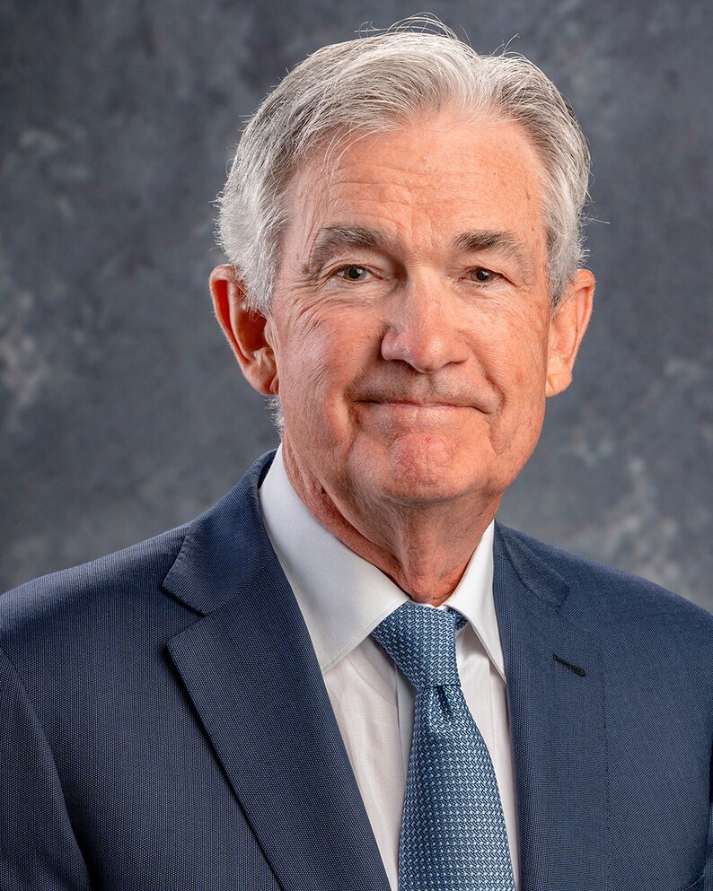JEROME POWELL GLOSSY Poster Picture Photo Print Banner Federal - Etsy
