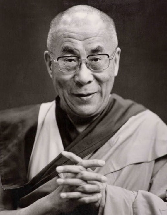 DALAI LAMA GLOSSY Poster Picture Photo Banner Print Gyatso - Etsy