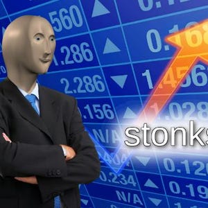 Stonks Meme Glossy Poster Picture Photo Print Banner Stock Market Lol ...