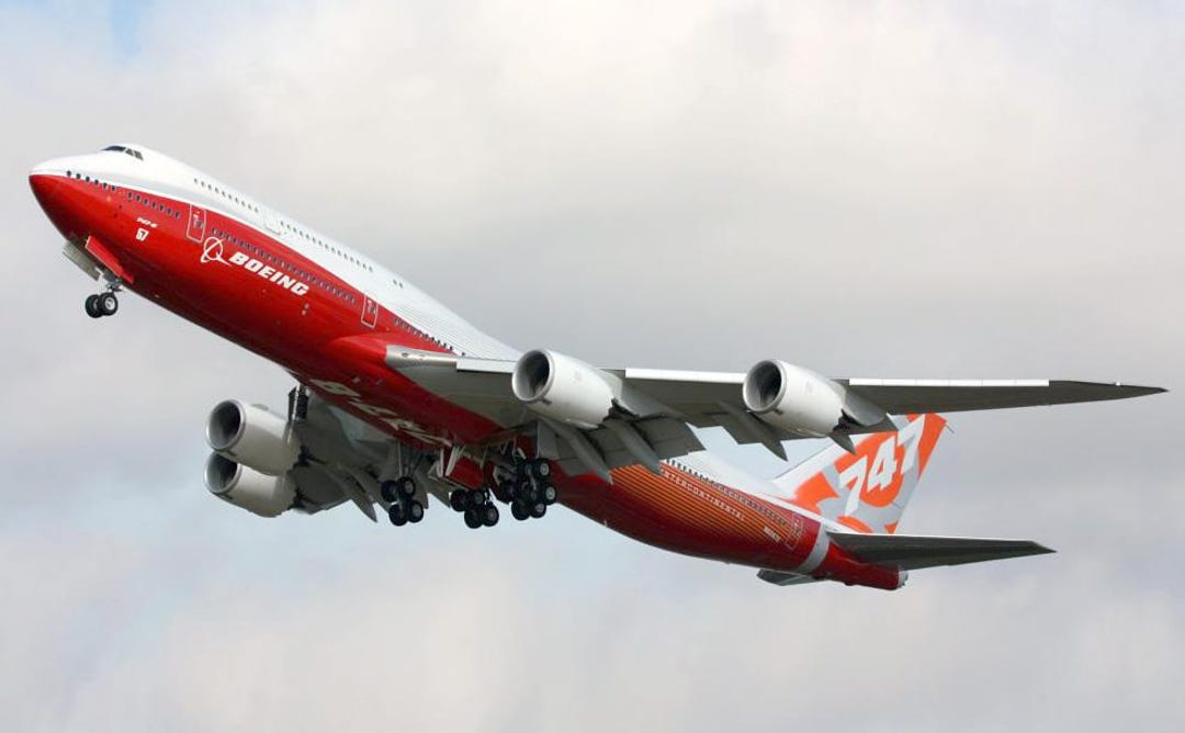 Boeing Plane 747-8 Takeoff Glossy Poster Picture Photo Print Banner ...