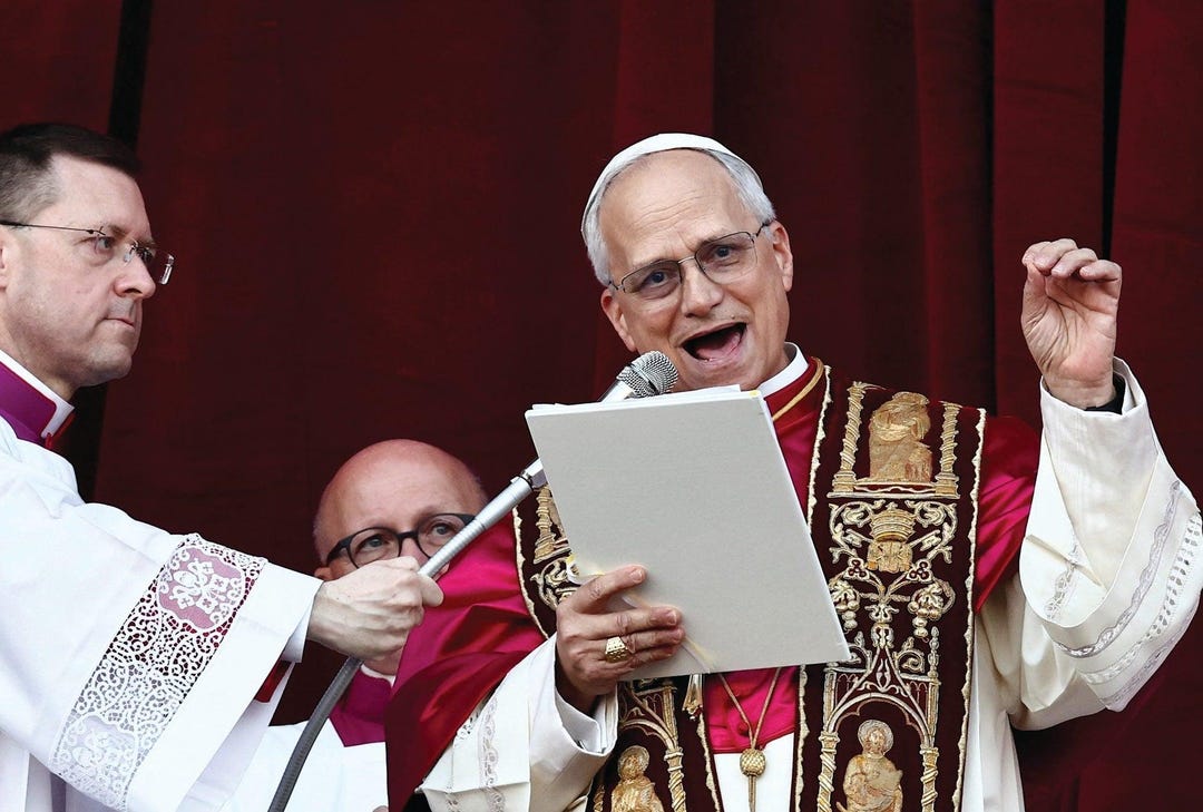 Pope Leo Xiv Introduction Speech Glossy Poster Picture Photo Print ...