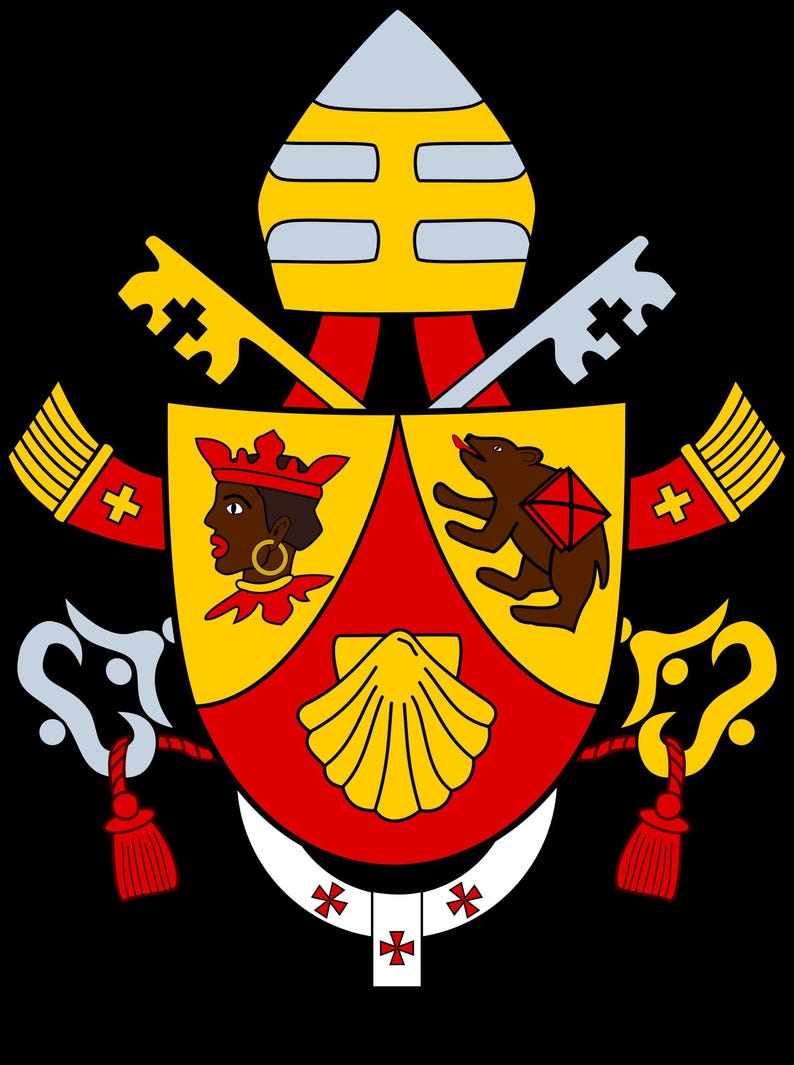 Pope Benedict Xvi Coat of Arms Glossy Poster Picture Photo Print Banner ...