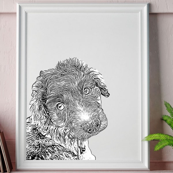 Aussiedoodle Art - Etsy