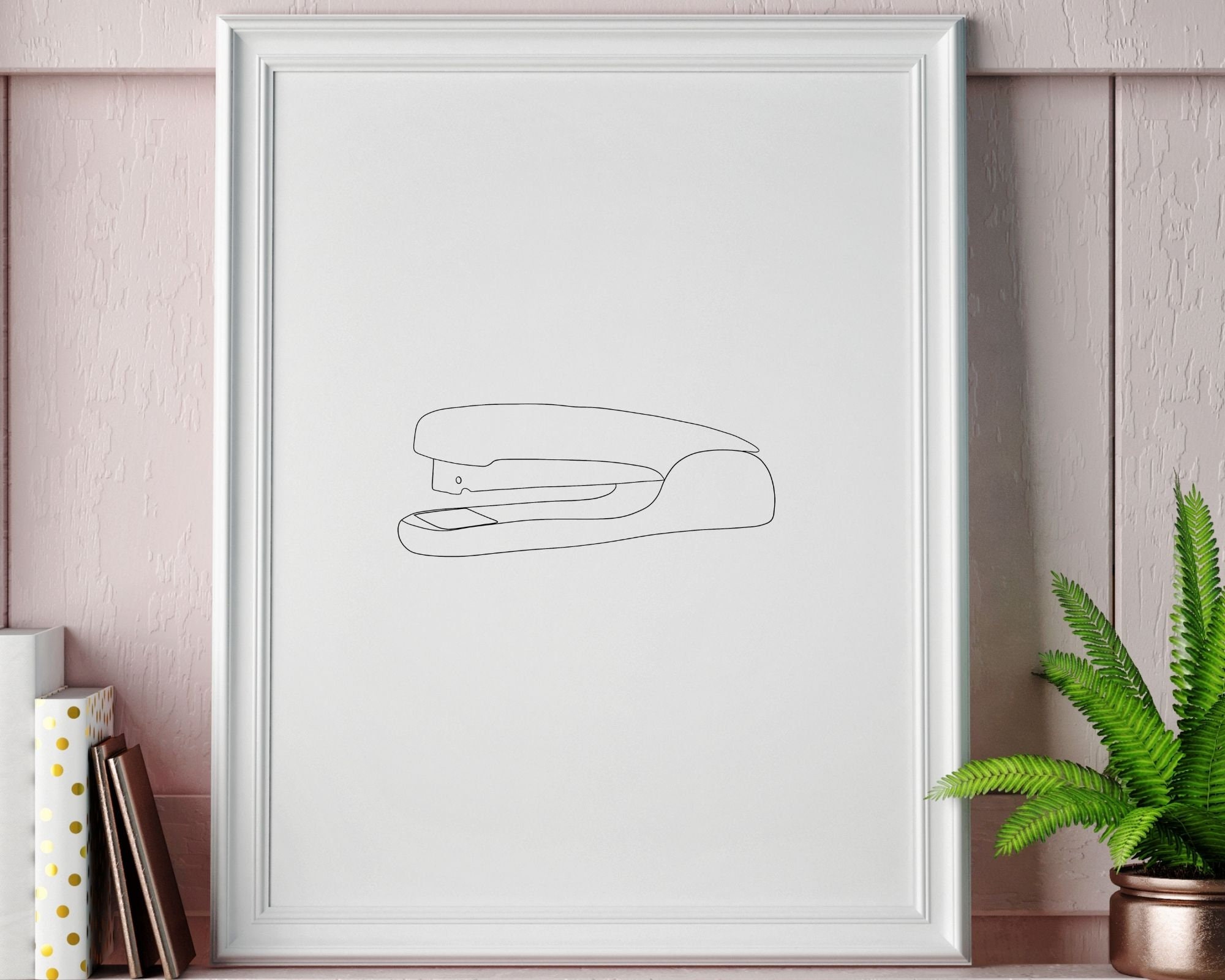 Stapler Art Print