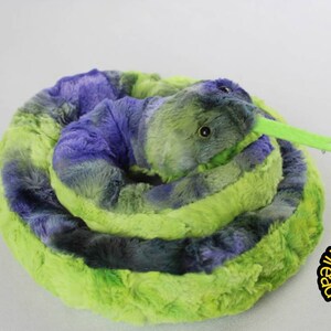 Snake Stuffed Animal-minky Stuffed Snake-plush Snake Stuffie-weighted ...