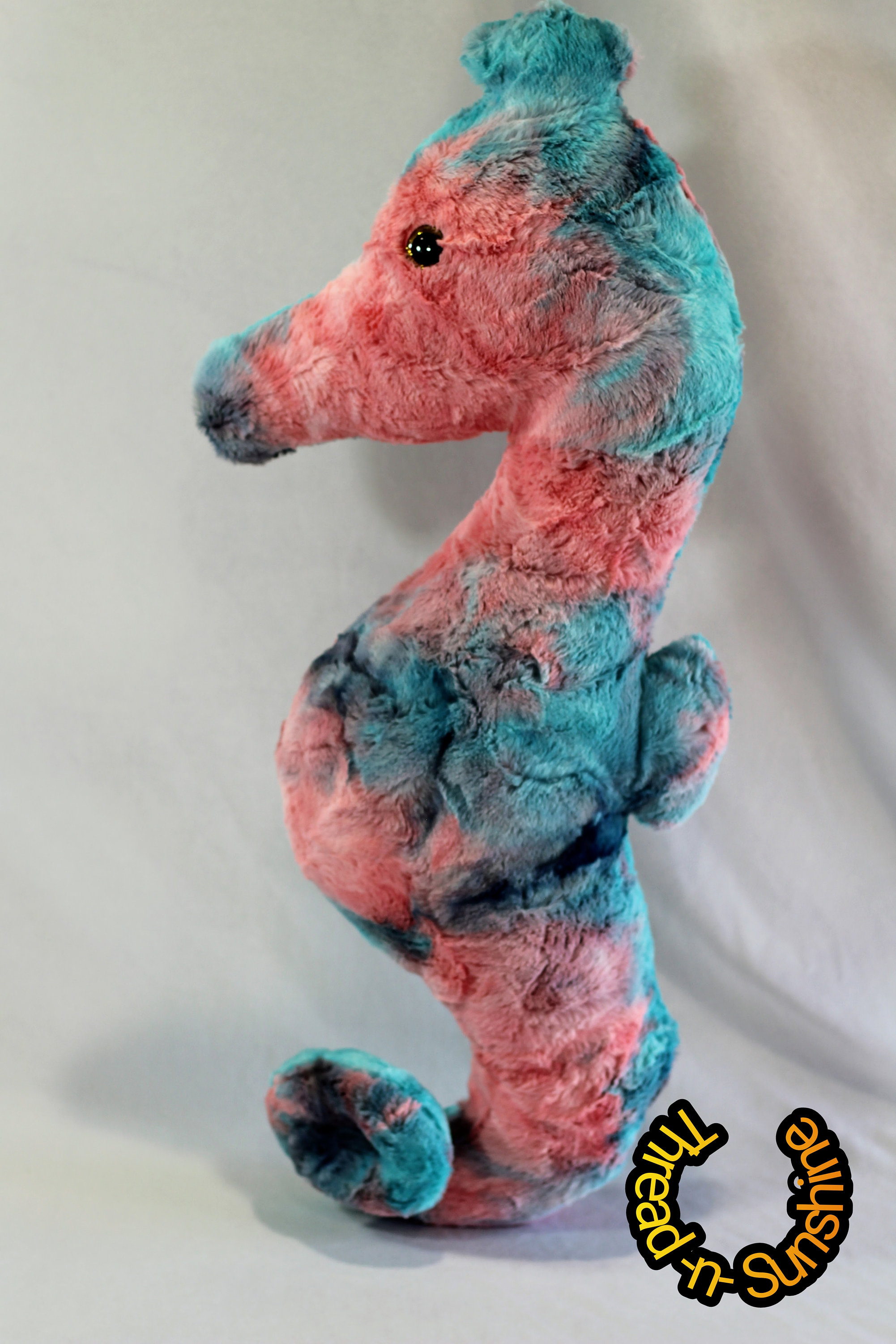 Seahorse Stuffed Animal-stuffed Minky Seahorse plush Seahorse | Etsy