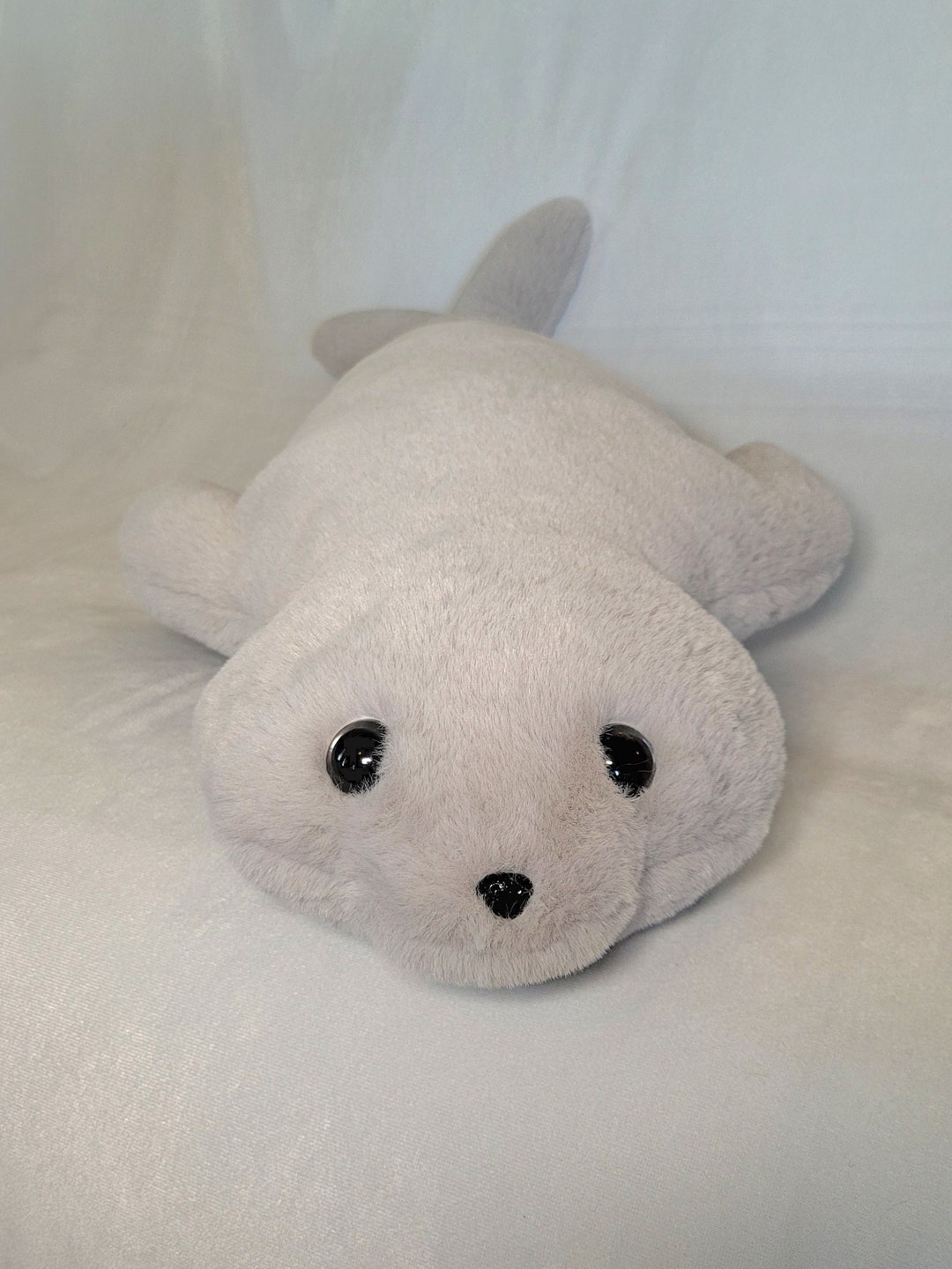 Seal Stuffed Animal- Stuffed Minky Seal- Minky Seal Plushie - Etsy