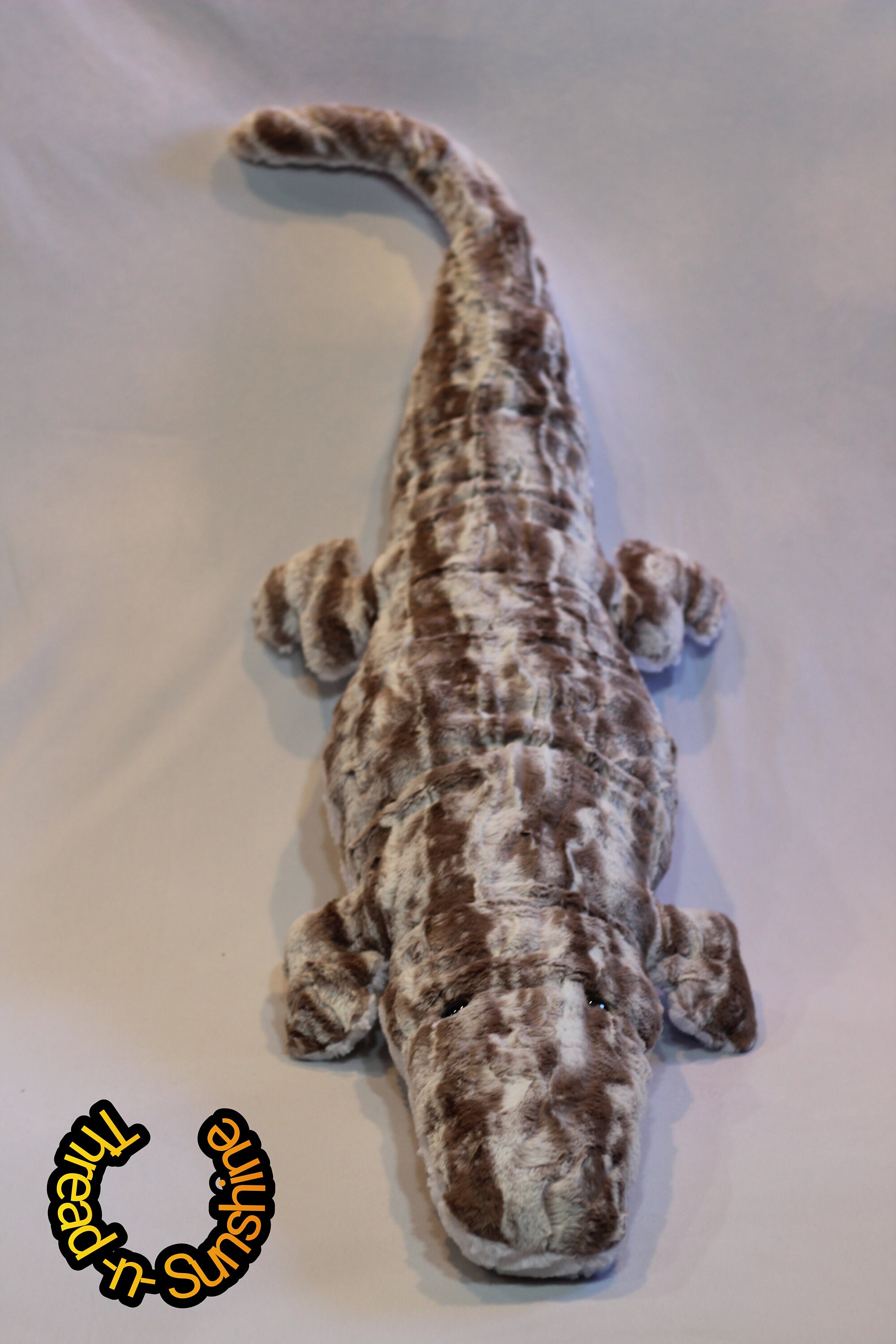 Alligator Stuffed Animal-minky Stuffed Alligator Plush - Etsy