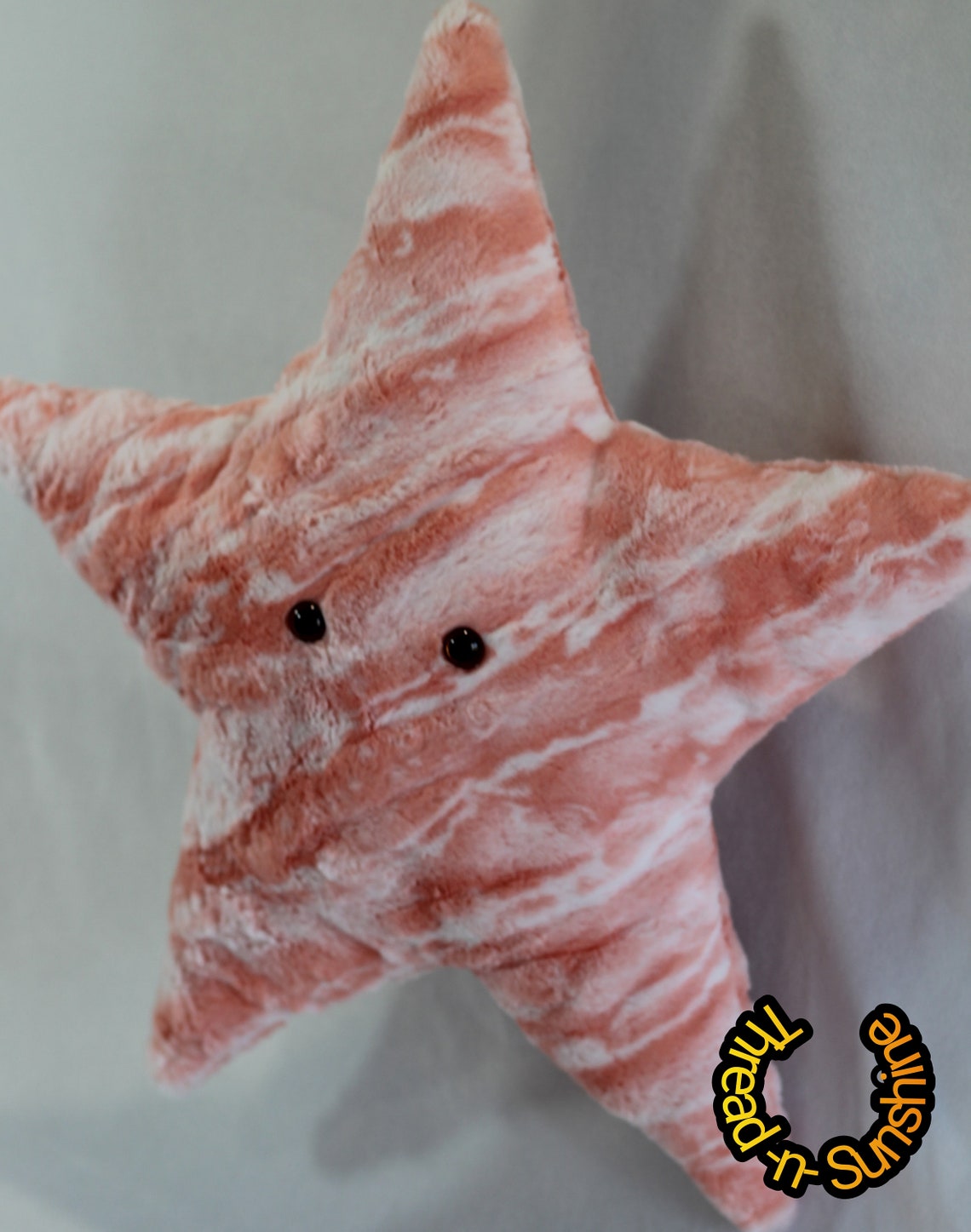 Stuffed Animal Starfish-plush Minky-hand Crafted-super Soft - Etsy