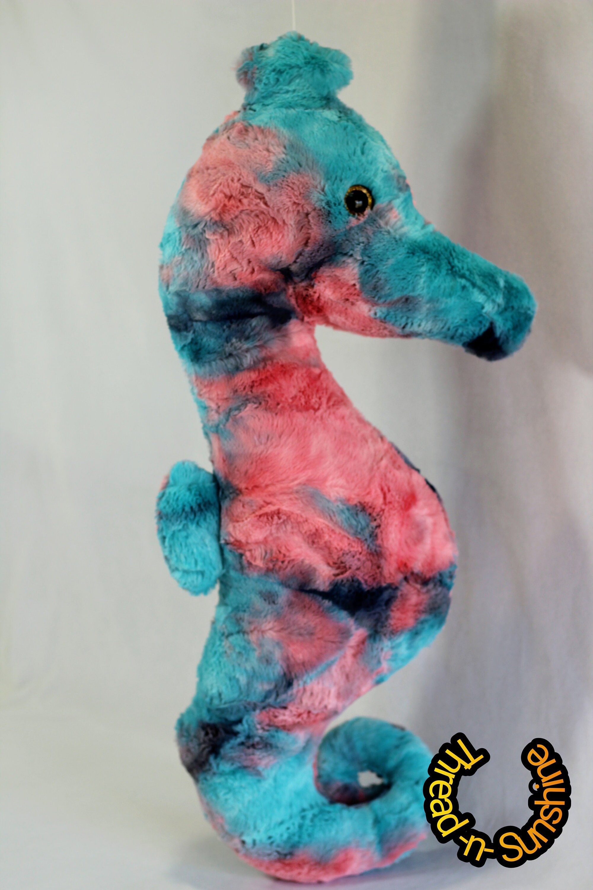 Seahorse Stuffed Animal-stuffed Minky Seahorse plush Seahorse | Etsy