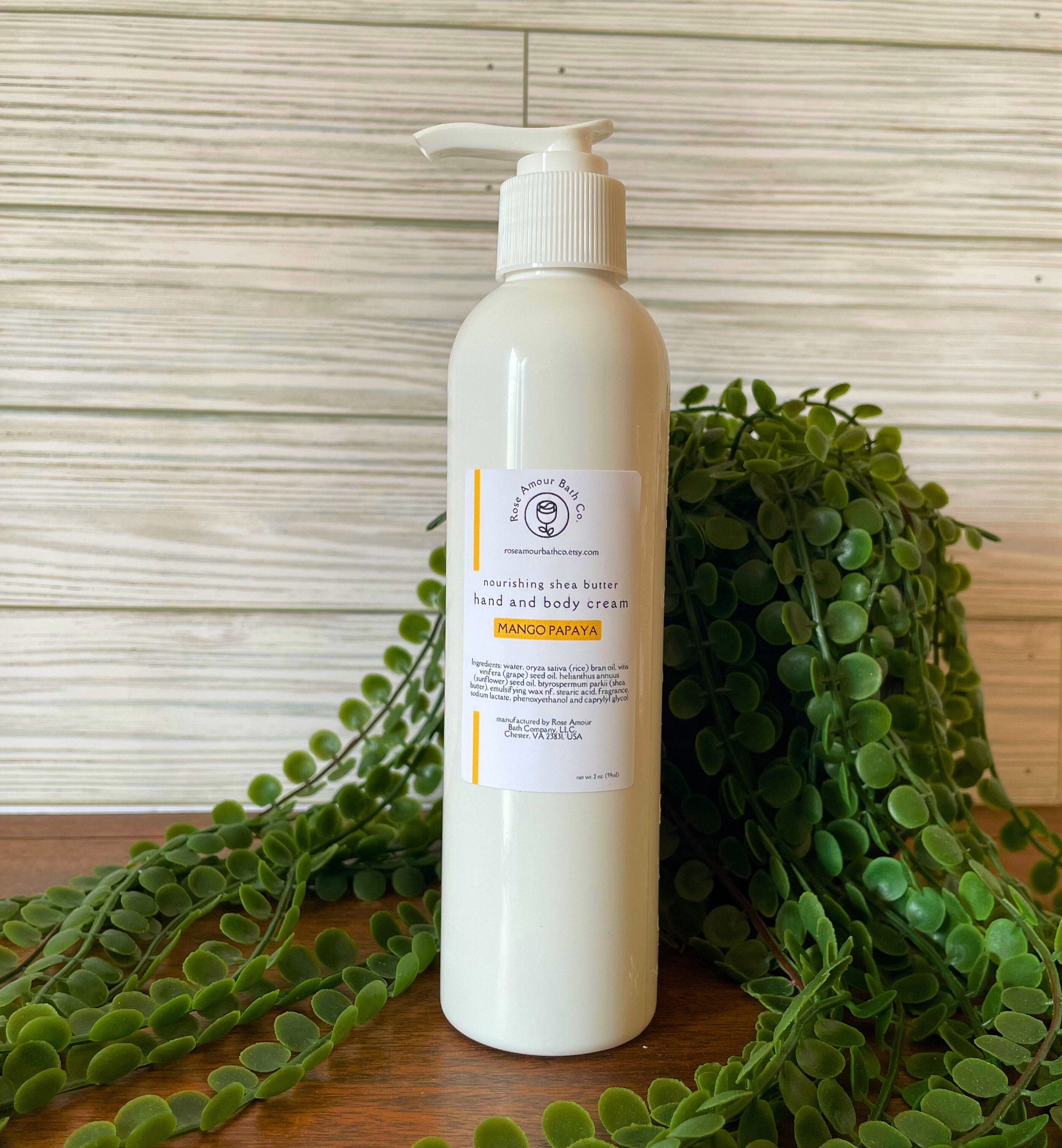 8oz All Natural Body Lotion - Etsy