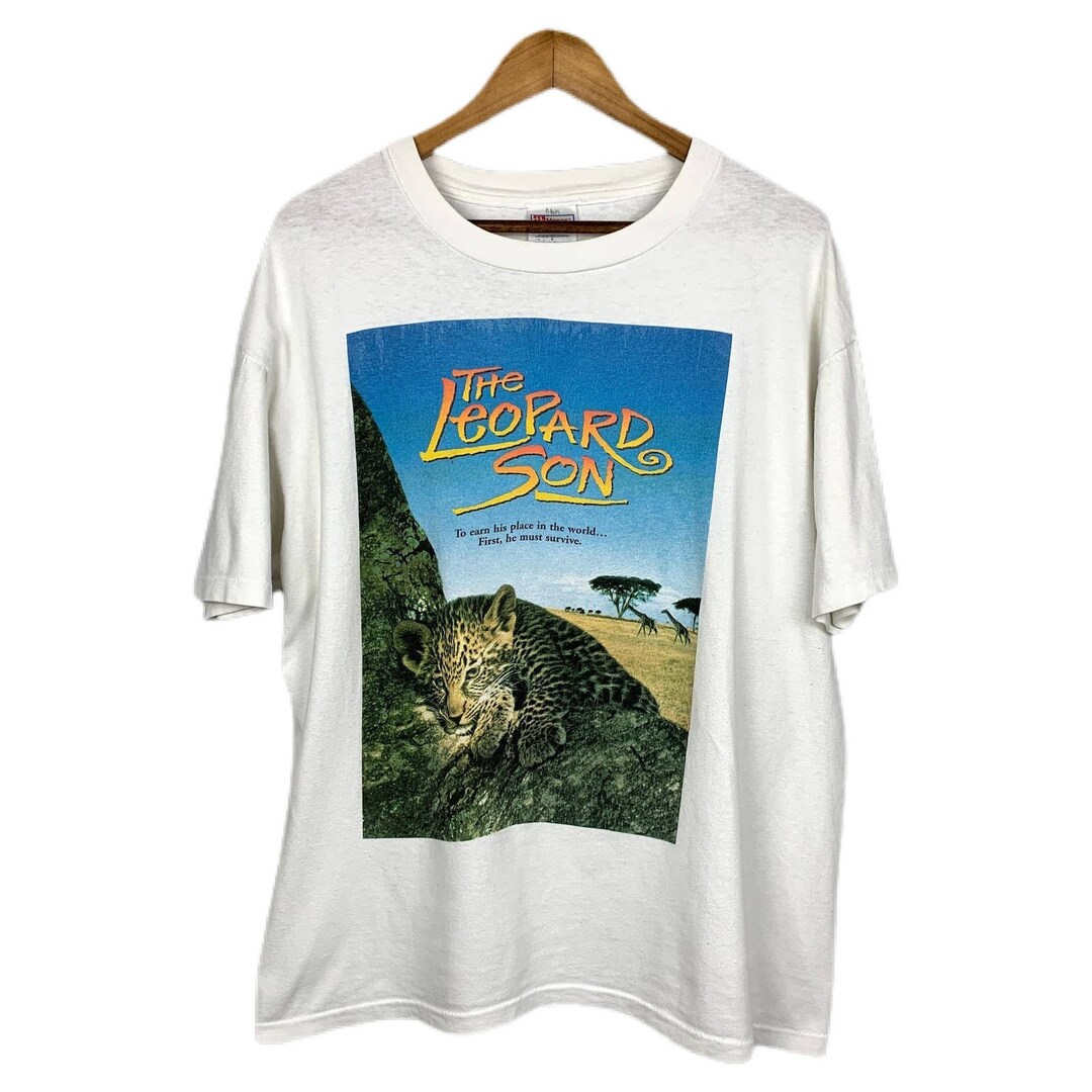 1996 Discovery Channel the Leopard Son Shirt - Large - Etsy