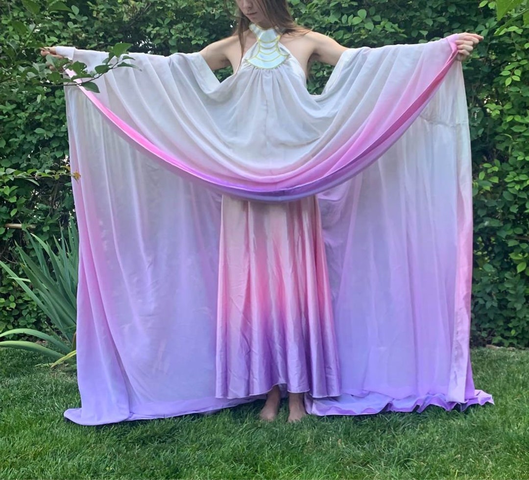 Buy Padmé Amidala Gown Purple Gradient Naberrie Lake Cosplay Online in ...