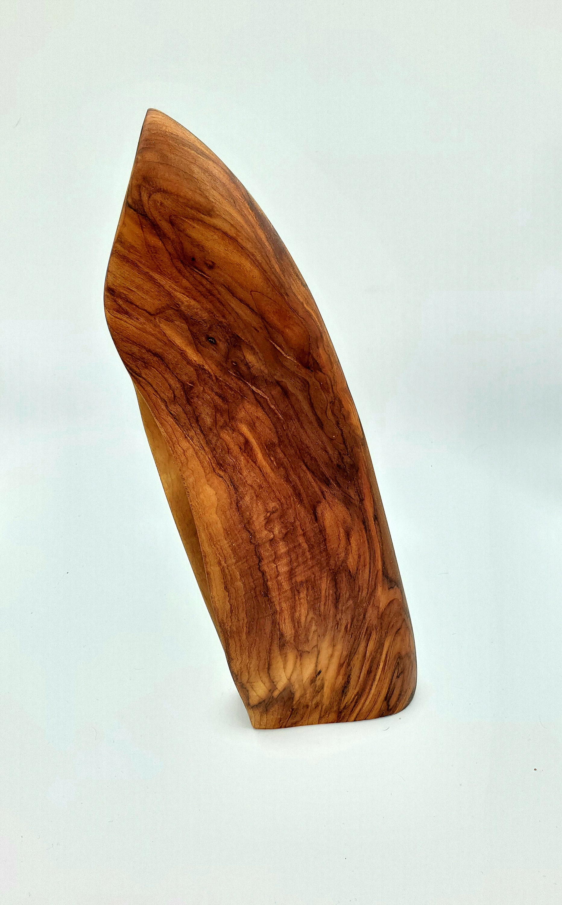 Spalted Curly Maple Sculpture Hand Carved Vessel Unique - Etsy