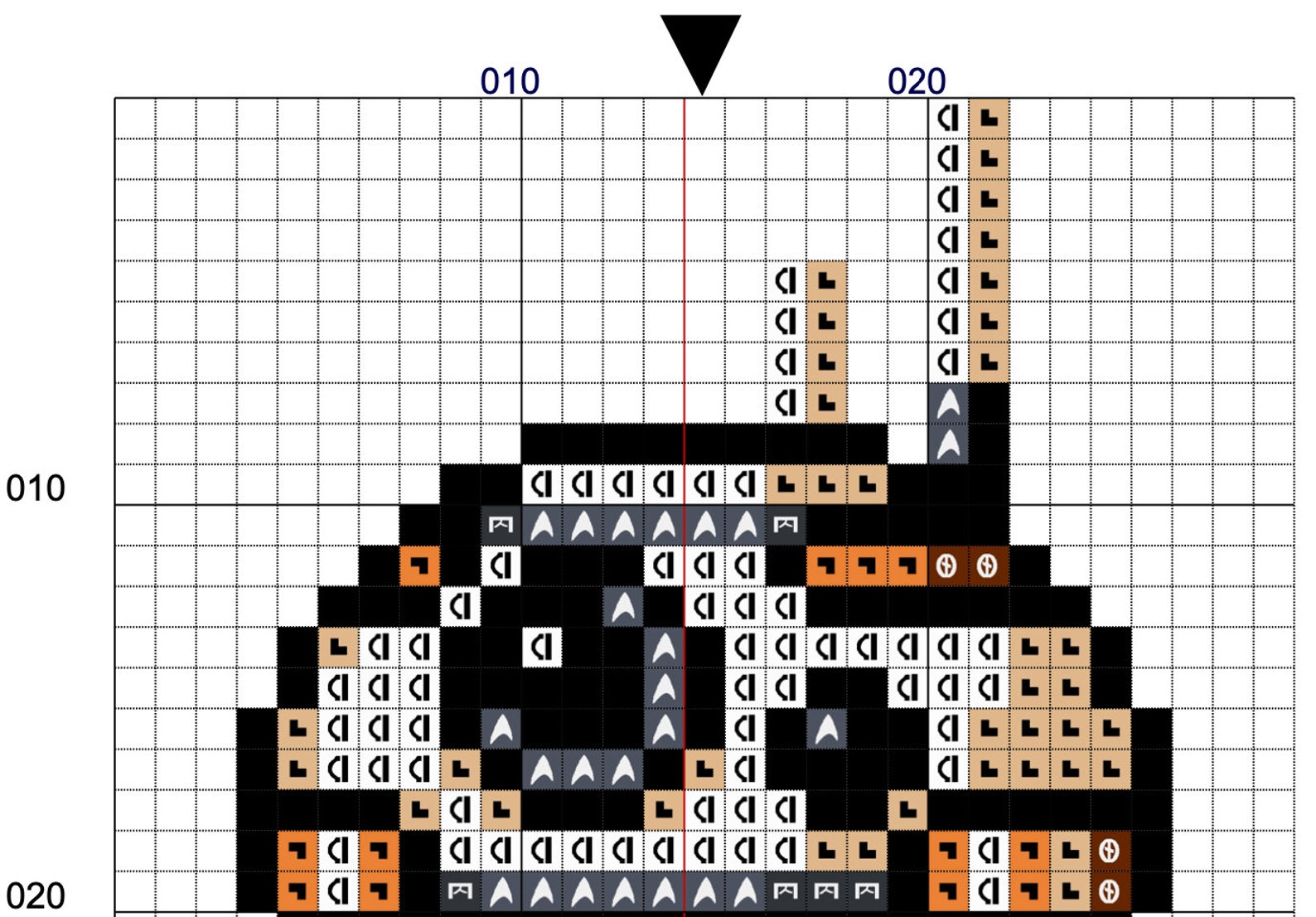 BB8 Beginner Cross Stitch Pattern digital PDF Star Wars | Etsy
