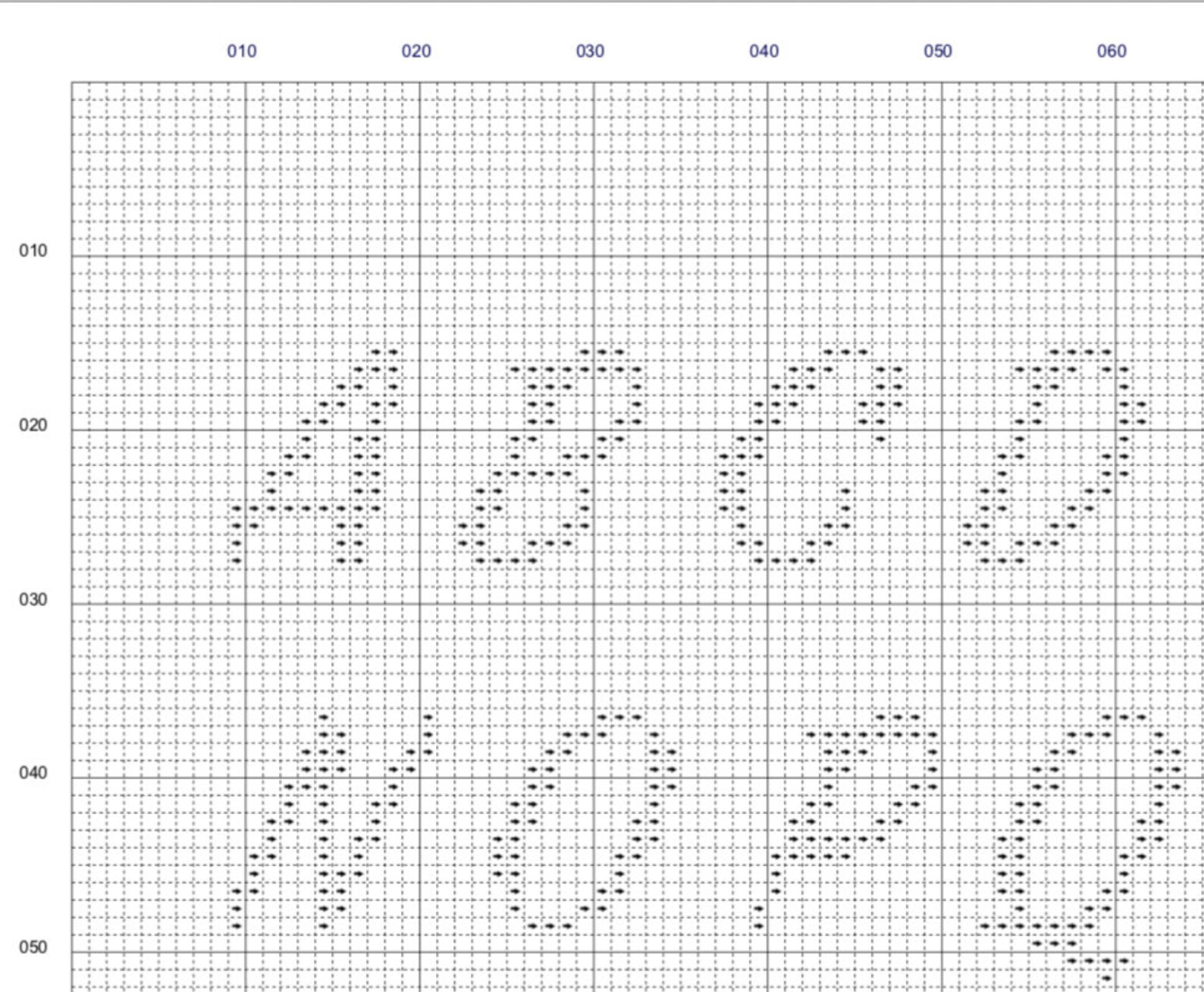 Cursive Cross Stitch Alphabet Pattern (PDF) - Etsy