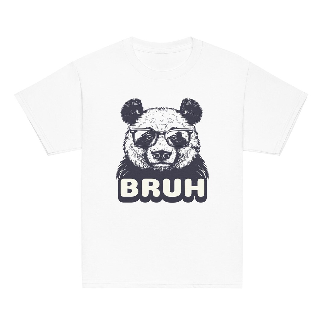Bruh Panda Shirt: Gen Z Slang Tee - Etsy