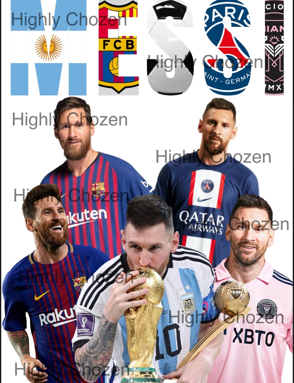 Messi | Lionel Messi | Miami Design PDF | Poster PDF | Printable ...