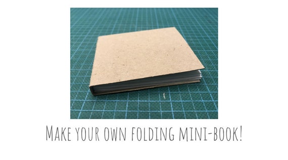 Mini Book Origami Tutorial