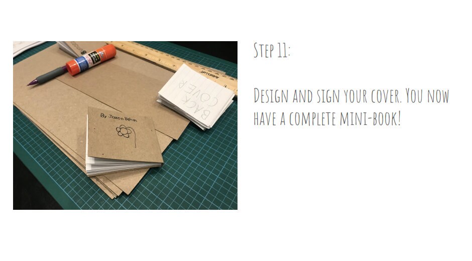 Make Your Own Folding Mini-book Tutorial - Etsy