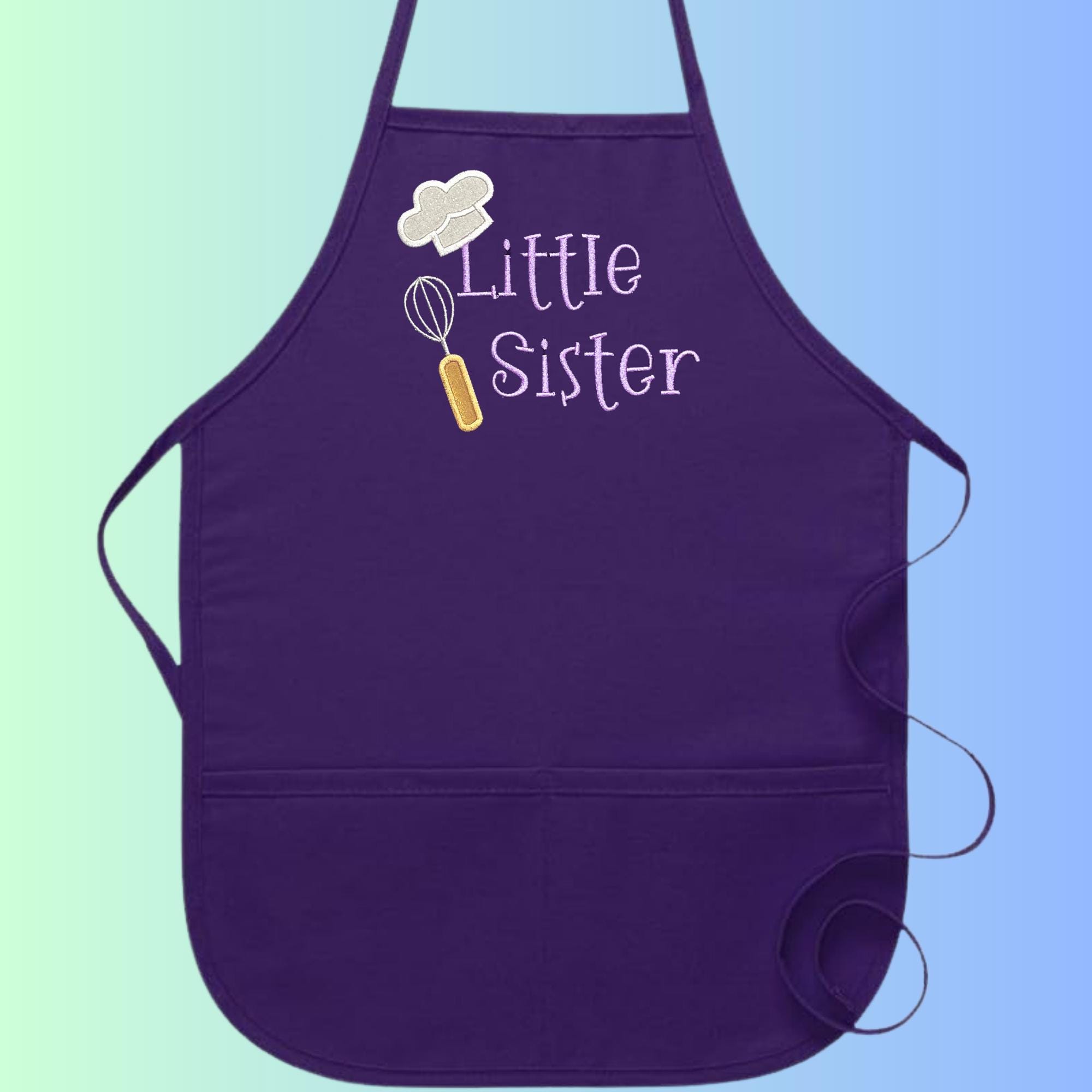 Big Brother, Little Brother, Big Sister, Little Sister Apron W Pockets ...