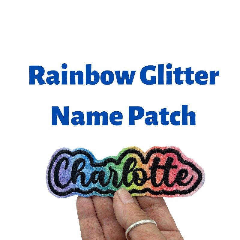 Custom Name Patch - Etsy