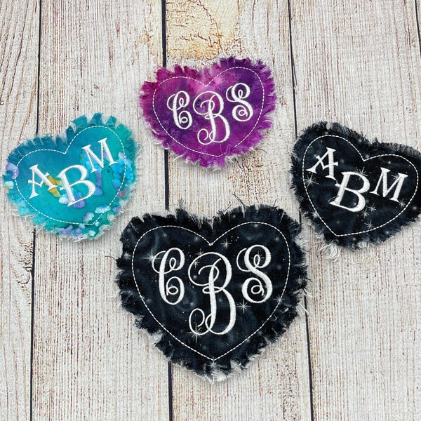 Iron on Monograms - Etsy
