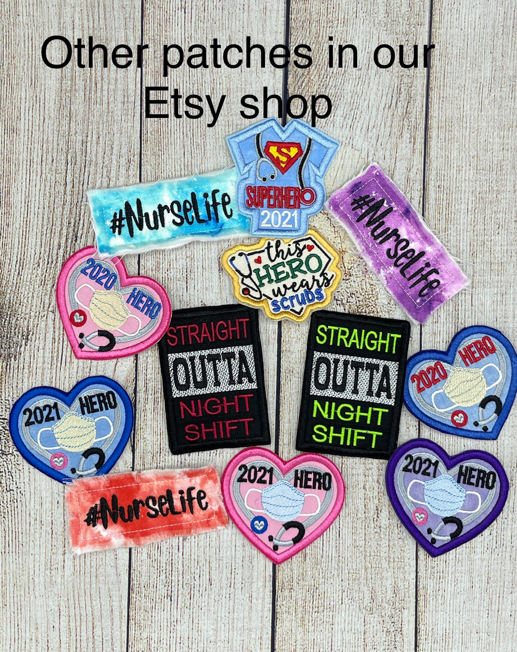 Straight Outta Night Shift Patch Healthcare Worker Patch - Etsy