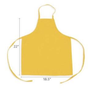 Child Size Apron Blank for HTV, DTF, Sublimation or Embroidery Small 3 ...