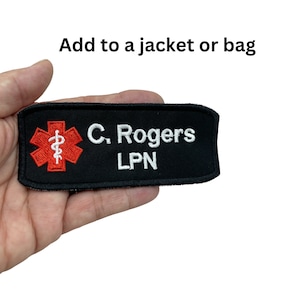 Scrub Savers Embroidered Patch for Medical Staff Scrub Patch - Etsy