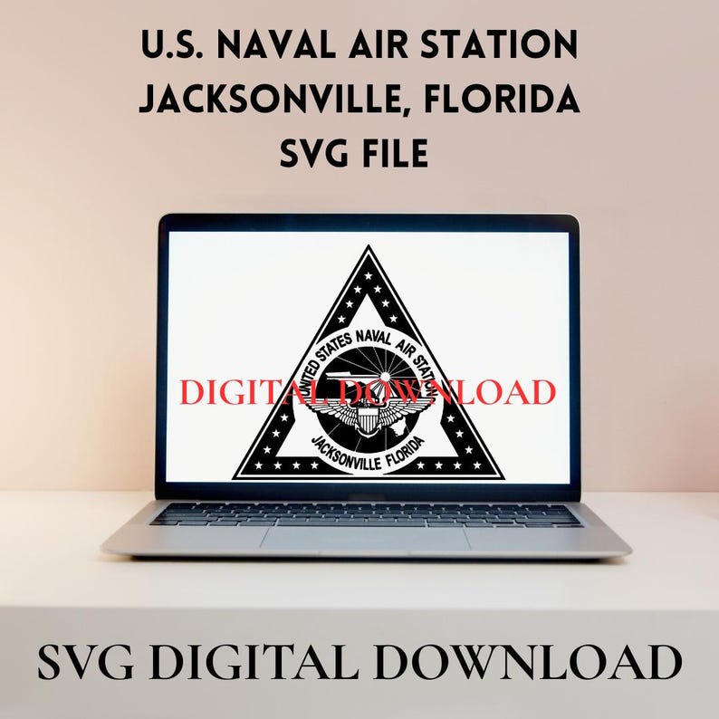 U.S. Naval Air Station - Jacksonville, Florida - Patch Logo - SVG File ...