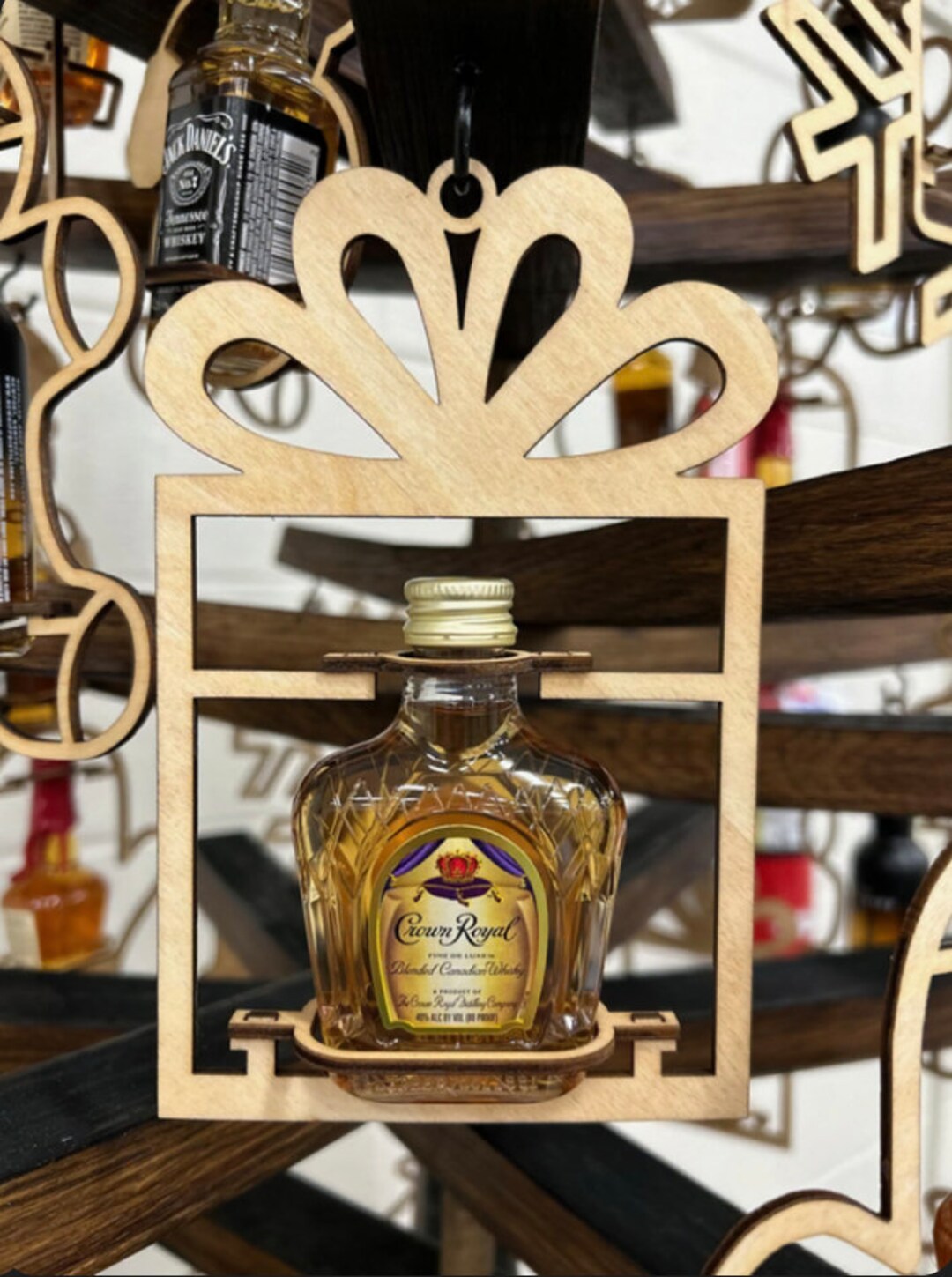 Crown Royal Present Ornament SVG File ONLY - Etsy
